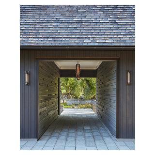 Lake Minnetonka MOdern Salt Box - Rustic - Garage - Minneapolis - by ...