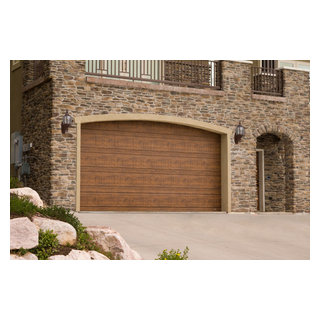Martin Steel Garage Doors- "Cornerstone" - Traditional - Garage ...