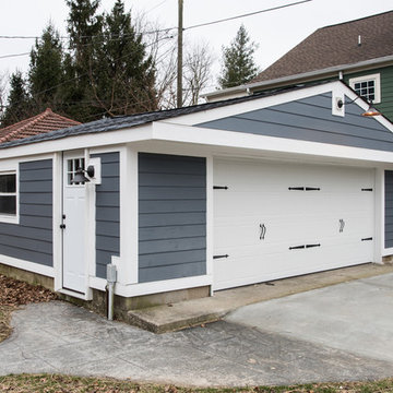 Colonial Home With Detached Garage - Photos & Ideas | Houzz