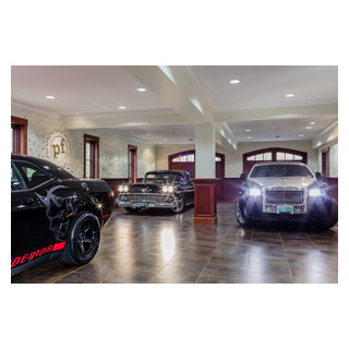 Mill Pond Road - Show Garage - Transitional - Garage - Boston - by ...