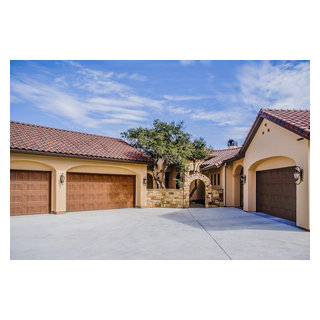 Motor court - Mediterranean - Garage - Austin - by HAJEK & Associates ...