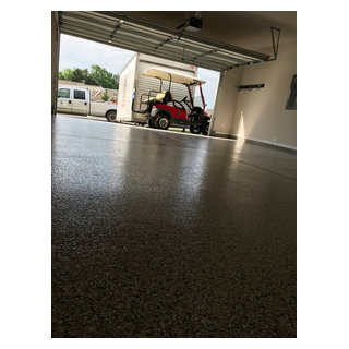 Mt Juliet 9/17 garage epoxy - Traditional - Car Porch - Nashville - by ...