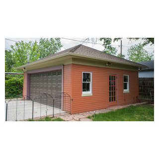 New Detached Garage for Victorian in Denver Historic District ...