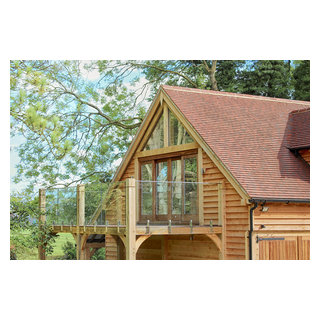 Oak and glass framed balcony - Classique - Garage - Wiltshire - par The ...
