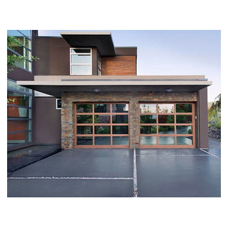 Our Garage Doors - Rustic - Garage - Calgary - by Overhead Door Co. of ...