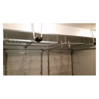 Overhead OnRax storage in Elmhurst, IL - Contemporary - Garage ...