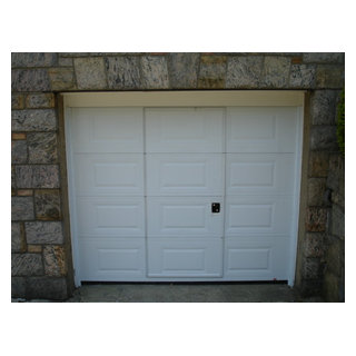 Pass-Through Garage Door. - Contemporary - Garage - New York - by Dream ...