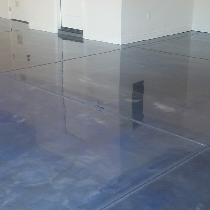 Metallic Epoxy Floor - Photos & Ideas | Houzz
