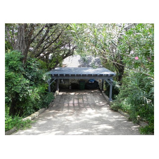 Pergolas & Shade Structures - Traditional - Garage - Austin - by ...