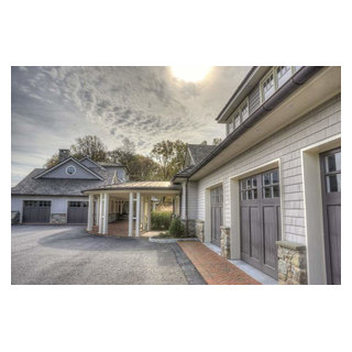 Pool House Garage Connection - Victorian - Garage - Philadelphia - by ...