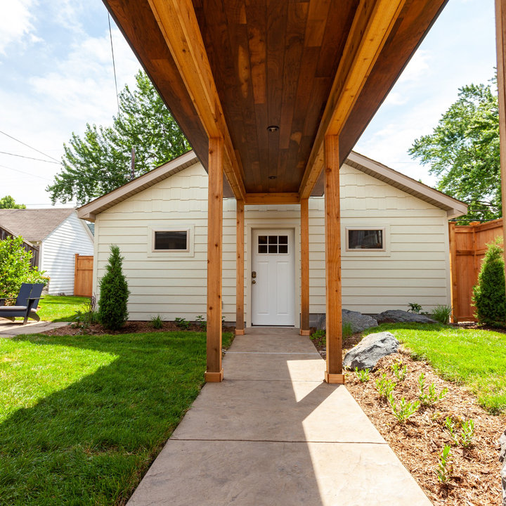 Covered Garage Walkway - Photos & Ideas | Houzz