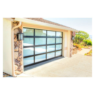 RW Garage Doors Aluminum & Glass Garage Door - Modern - Garage ...