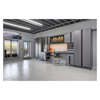 Showcase Garage - Modern - Garage - Chicago - by Closet Organizing ...