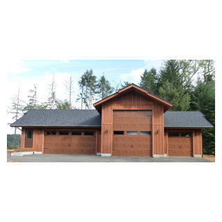 Sonoma Ranch Panel - Traditional - Garage - Other - by Bunnell's ...