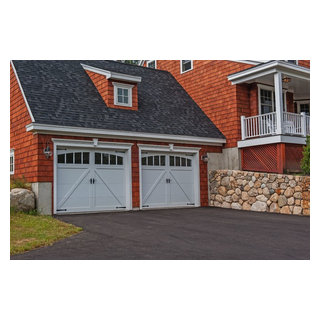 Steel Overlay Garage Doors - Traditional - Garage - Chicago - by C.H.I ...