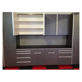 Stone Oak Man cave - Industrial - Garage - Other - by Custom Storage ...