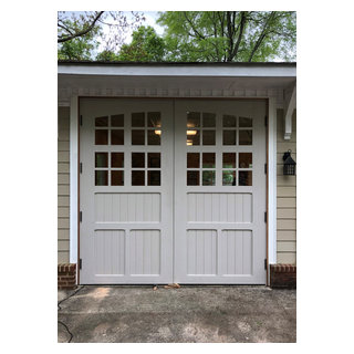 Swing Out Garage Door - Craftsman - Garage - Atlanta - by Doorsmith Inc ...