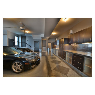 Ultimate Garage - Industrial - Garage - Edmonton - by Homes By Design ...