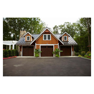 Ultimate man cave and sports car showcase - Traditional - Garage - New ...