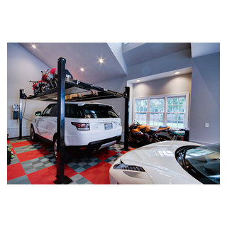 Vaulted Garage - Transitional - Garage - Richmond - by James River ...