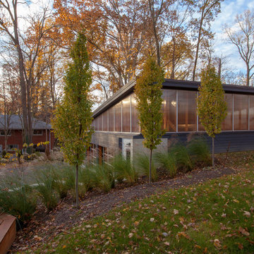75 Mid-Century Modern Garage Ideas You'll Love - March, 2022 | Houzz