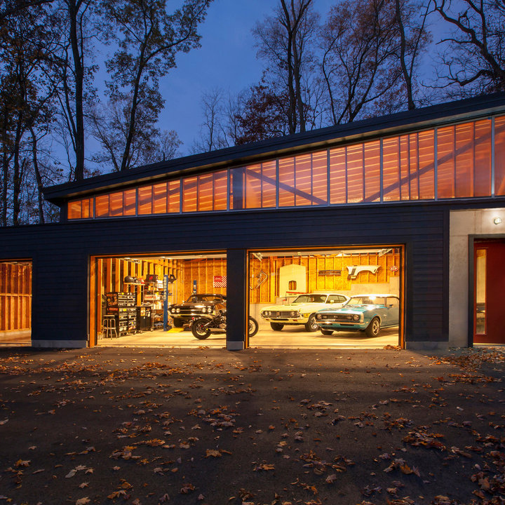 75 photos et idées déco de garages rétro - Septembre 2023 | Houzz FR