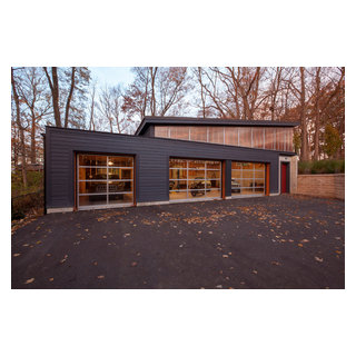 Vintage Modern Garage - Midcentury - Garage - Indianapolis - by HAUS ...