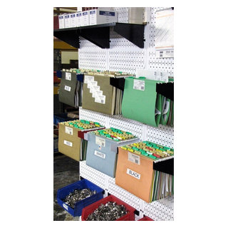 Wall Control tool board shelf brackets make great storage for hanging ...