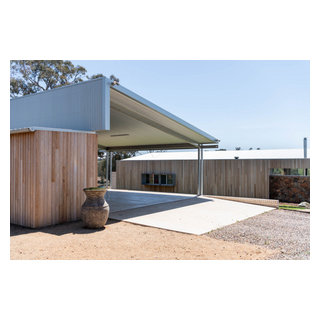 Wombat House - Contemporary - Garage - Other - by Richard Cole ...