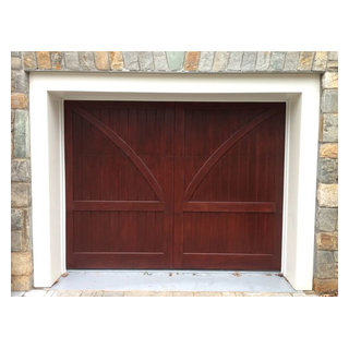 Wood and Composite Carriage Garage Doors - Traditional - Garage - DC ...