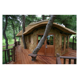 Blue Forest Tree House - Rustic - Shed - Sussex - by Blue Forest UK Ltd ...
