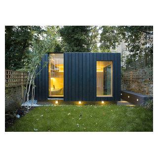 Neil Dusheiko creates 'Shadow Shed' using Shou Sugi Ban cladding in ...