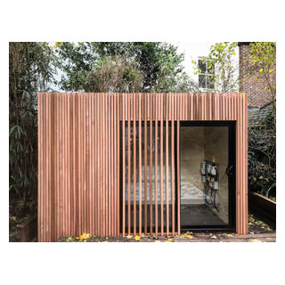 Spa Changing Room - Contemporary - Garden Shed and Building - London ...