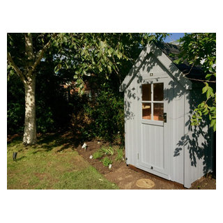 Tool Tidy Cosy Shed 4'x2.5' in Dusky Blue - delivered and assembled ...