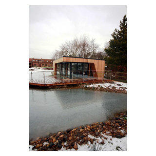 Waterside luxury garden suite - Contemporary - Shed - Cheshire - by ...