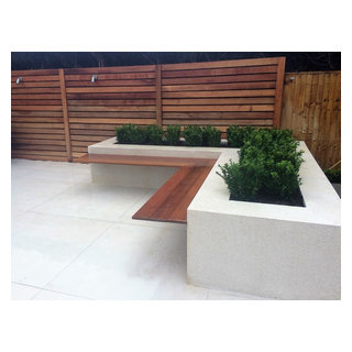 5 Gardens in 1 - Contemporary - Landscape - Berkshire - by Simply ...