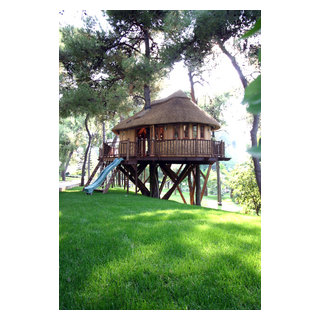 Blue Forest Tree House - Eclectic - Landscape - Sussex - by Blue Forest ...