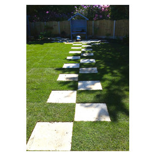 Checker Board Garden - Contemporary - Landscape - Other - by Yorkshire ...