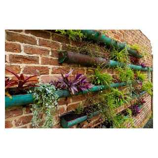 copper vertical garden - Contemporary - Landscape - Perth - by ...