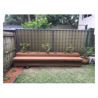 Custom Bench Seat & Planter Box - Modern - Landscape - Sydney - by Lush ...