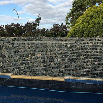 Gabion Water Feature - Photos & Ideas | Houzz