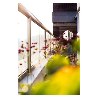 Large roof terrace in London - Modern - Garden - London - by Town and ...