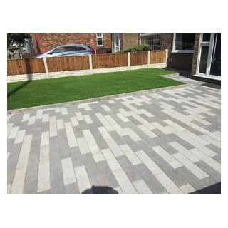 Marshalls Driveline Metro Block Paving Driveway - Landscape - Kent - by ...