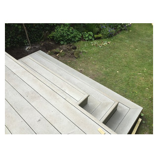 Millboard Decking with Graded Steps - Modern - Garten - Hampshire - von ...