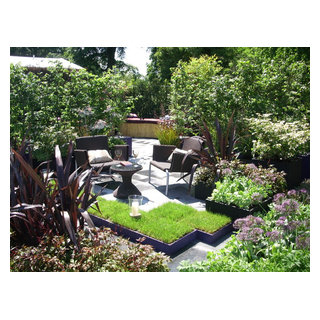 Movable Garden with outdoor lounge seating - Contemporain - Jardin ...