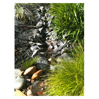 Natural stream water feature - Eclectic - Landscape - Perth - by ...