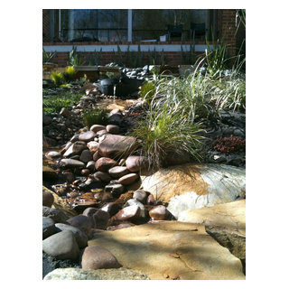 Natural stream water feature - Eclectic - Landscape - Perth - by ...