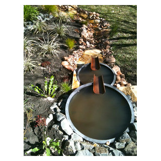 Natural stream water feature - Eclectic - Landscape - Perth - by ...
