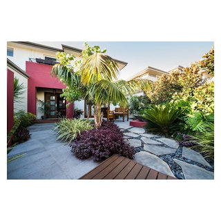 North Beach Courtyards - Contemporary - Landscape - Perth - by ...