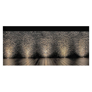 Rockweld Feature Wall & Lighting - Modern - Landscape - Adelaide - by ...